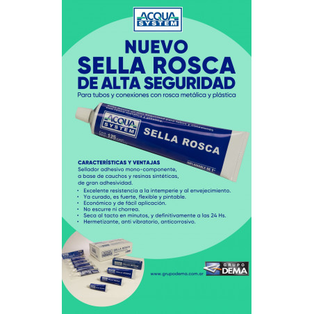 SELLA ROSCA ACQUA SYSTEM 25 CM3